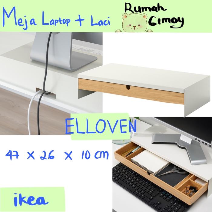 Jual Rak Meja Laptop Komputer - Meja Monitor Dengan Laci - Desktop ...