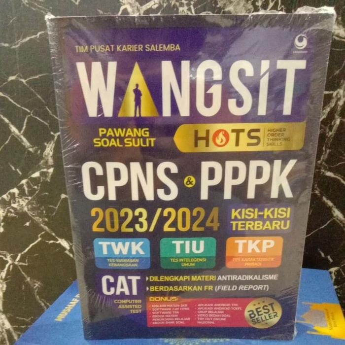 Jual Buku Wangsit Hots Cpns Dan Pppk 2023/2024 Kisi Kisi Terbaru - Kota ...