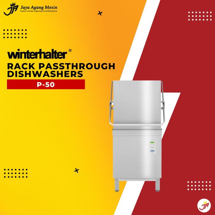 Jual Rack Passthrough Dishwasher Winterhalter P50 Mesin Pencuci Piring ...