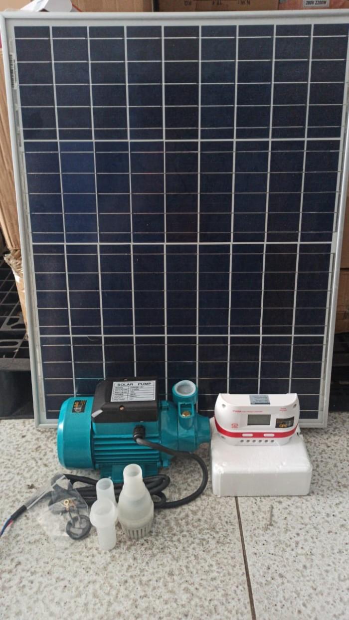 Jual Pompa Tenaga Surya 180w/ 1 set pompa dengan Panel surya 50wp murah ...
