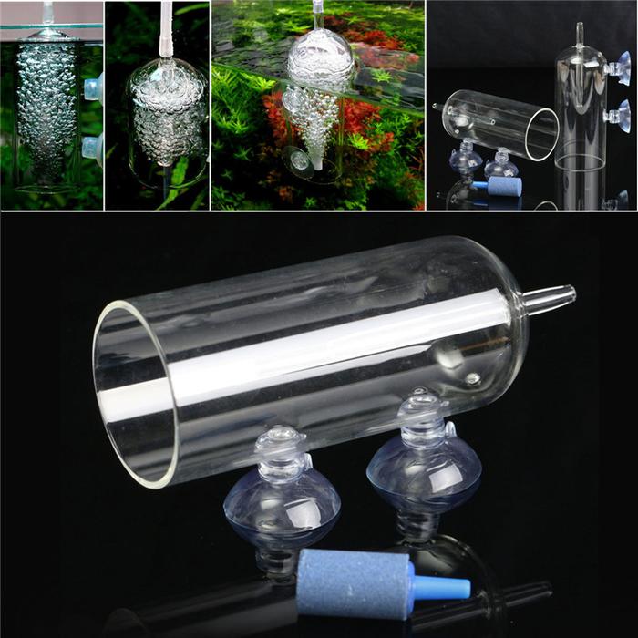 Jual Alat Aquarium Kaca CO2 Diffuser gelembung Air Batu Pembersihan ...