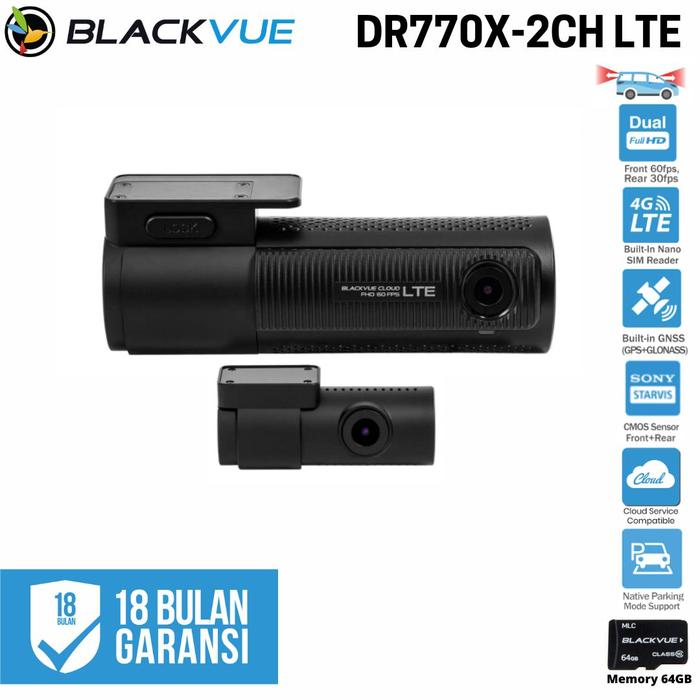 Promo Blackvue DR770X-2CH LTE Cloud Dashcam Dash Cam Cicil 0% 3x - Jakarta Utara - Blackvue ...