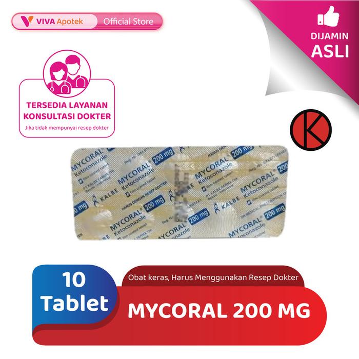 Jual Mycoral 200 mg (10 Tablet) - Jakarta Barat - Viva Apotek Official ...