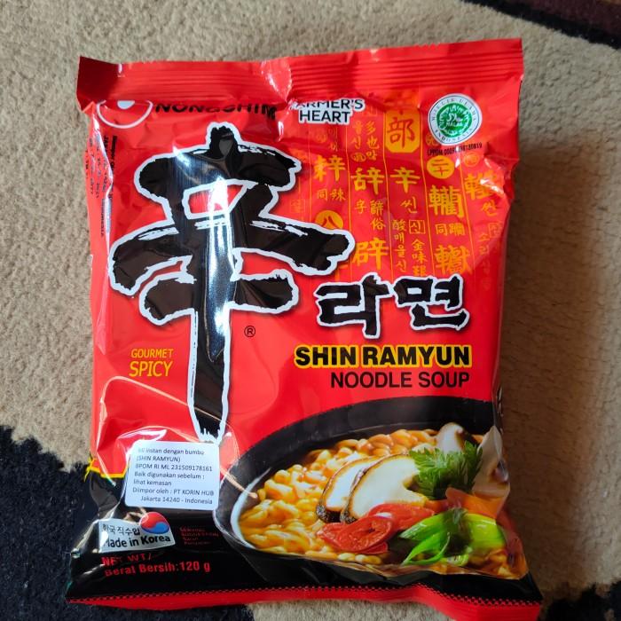 Jual 👍 Nongsim shin ramyun Mie Ramen Korea 120gram - Kota Tangerang ...