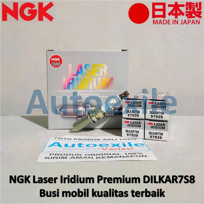 Jual Busi NGK LASER IRIDIUM DILKAR7S8 Spark Plug Toyota Innova Zenix ...