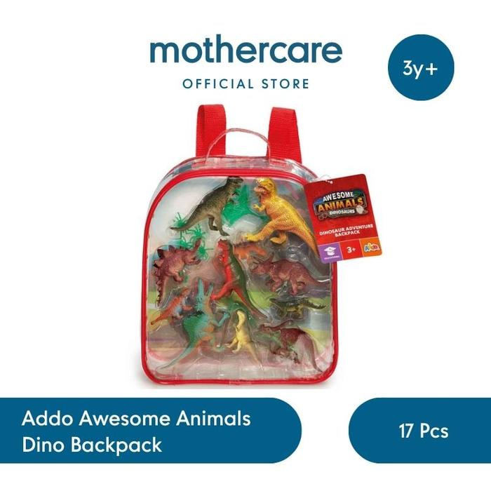 Promo Addo Awesome Animals Dino Backpack - Tas Mainan Hewan Karet Anak ...