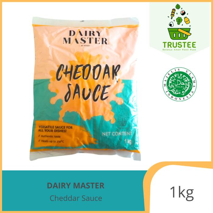Promo Dairy Master Cheddar Cheese Sauce | Saus Keju Cheddar Halal 1kg ...