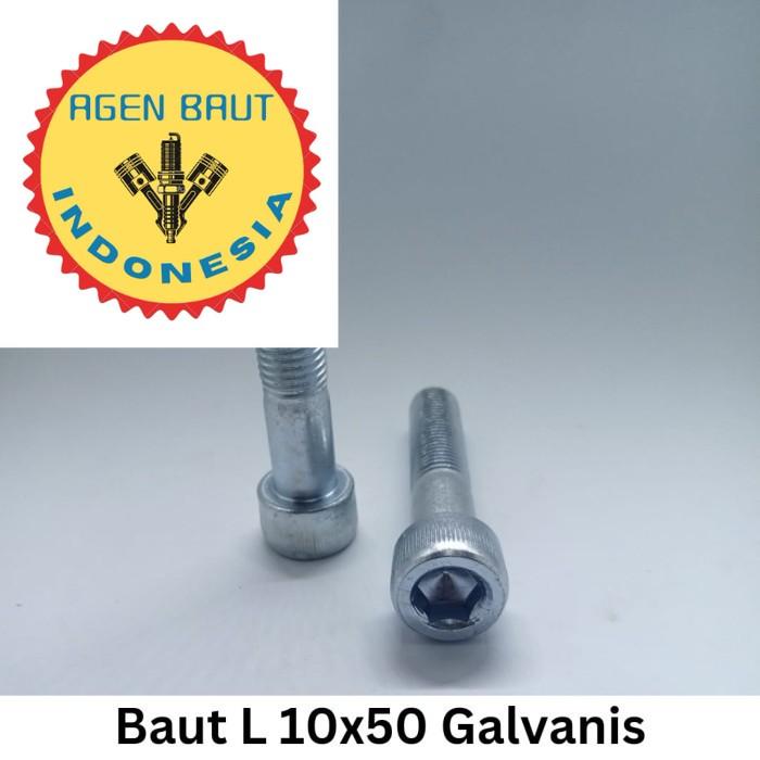 Jual Baut L M10x50 putih galvanis - Kota Bekasi - AGEN BAUT INDONESIA ...