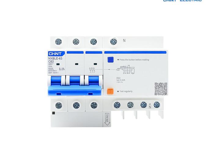 Promo RCBO + MCB Chint NXBLE-32 1P+N 6 10 16 20 25 32 (A) 6kA - 3P+N ...