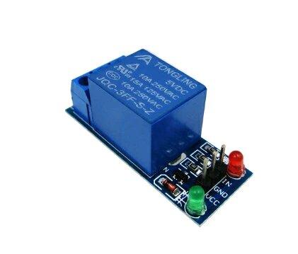 Jual Relay Module 1 Channel 5V With LED For Arduino STM32 PIC AVR ARM ...