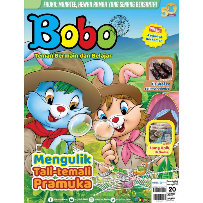 Jual Majalah Bobo Edisi No. 20 Agustus 2023 - Jakarta Barat - Mervel Cosmetic | Tokopedia