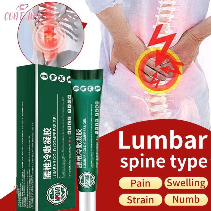 Jual Promo APGAR lumbar cream pinggang Gel Pereda Lumbar Spine Joint ...