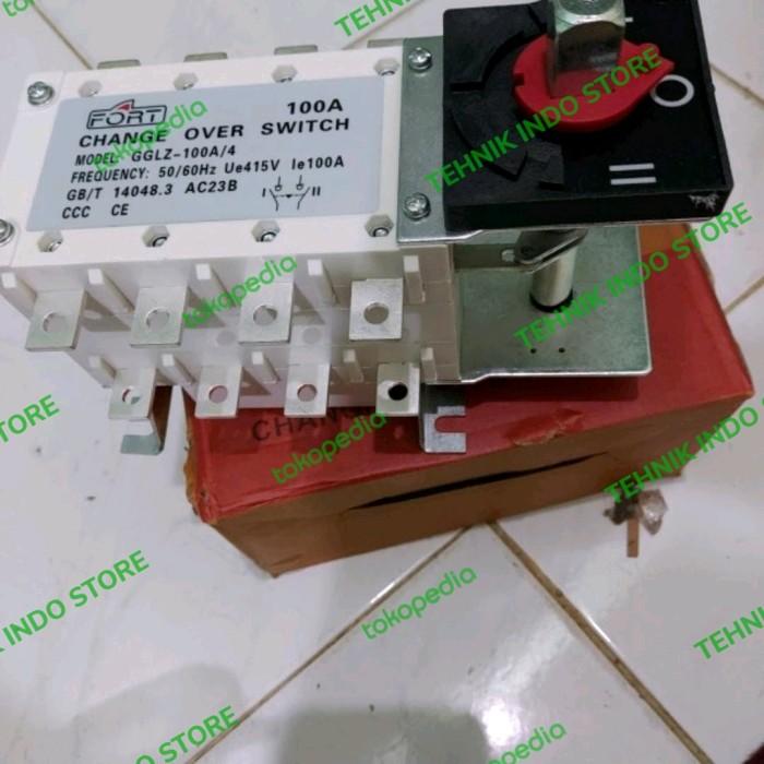 Jual COS 100A 4P MANUAL GGLZ ( CHANGE OVER SWITCH ) ORIGINAL NEW PROMO ...
