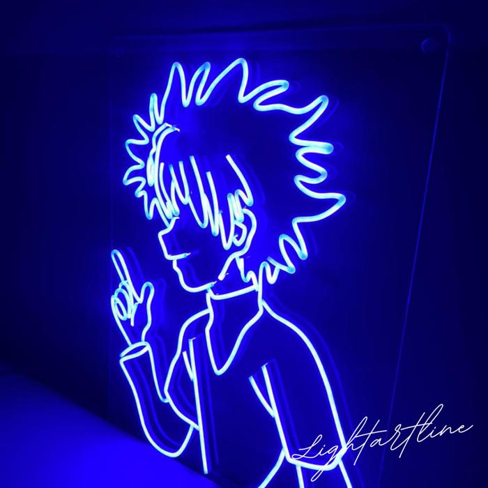 Jual Neon Flex KILLUA Hunter x Hunter - Neon Sign Logo KILLUA Hunterx ...