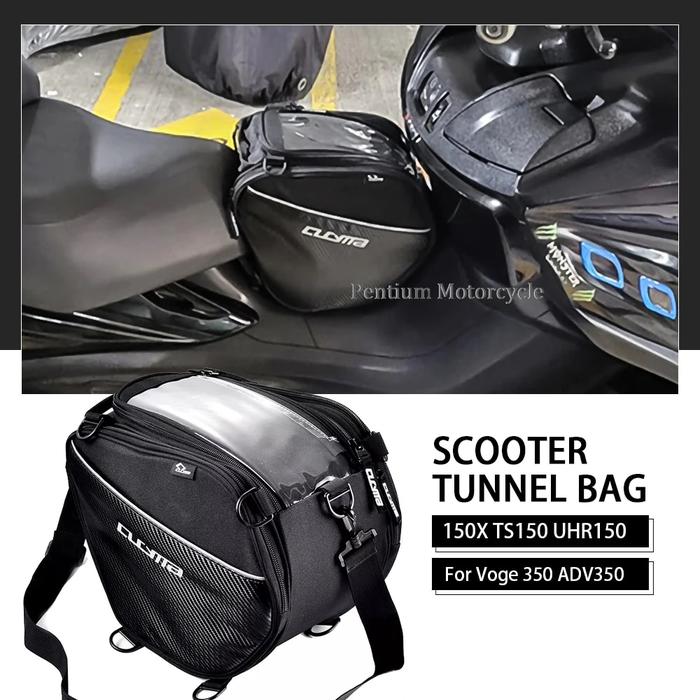 Jual ADV350 Adventure Motorcycle Scooter Tunnel Seat Bag For Honda ADV ...