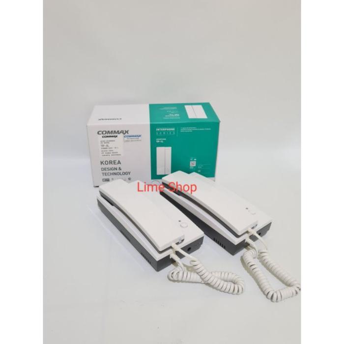 Jual Intercom Commax TP-1L / Intercom Commax White Interphone Commax TP-1L - Kab. Bekasi ...