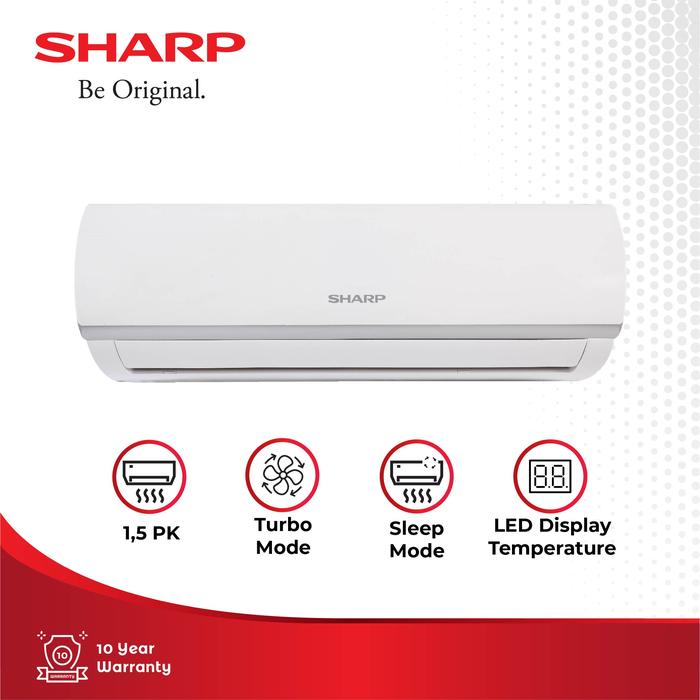 Promo Sharp AC 1.5 PK AH-A12ZCY Air Conditioner Split Standard 1,035 ...