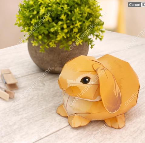 Jual KELINCI RABBIT ANIMAL BINATANG PAPERCRAFT MINIATUR - Jakarta Barat ...