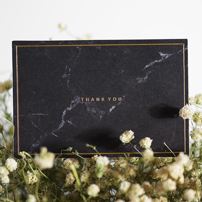 Jual GREETING CARD KARTU UCAPAN THANK YOU HAPPY BIRTHDAY VINTAGE MARBLE ...