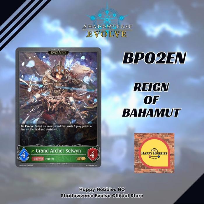 Jual Shadowverse Evolved BP02-007 EN Grand Archer Selwyn Evolved G - Kota Surabaya - Happy ...