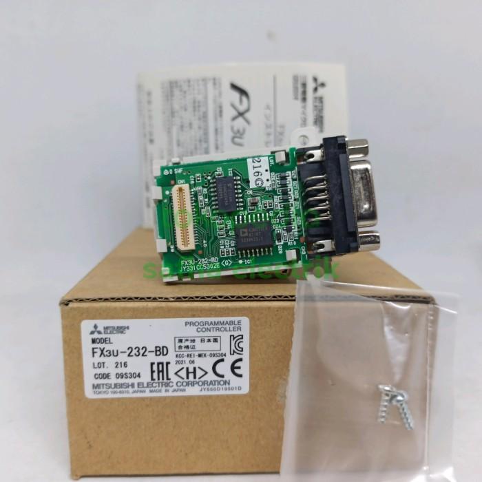 Jual MITSUBISHI FX3U-232-BD communication module Best - Kota Surabaya - DINASTI HARDWARE | Tokopedia