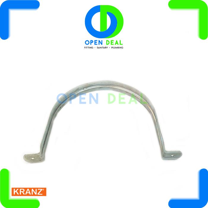 Jual Klem Pipa Plat 6" inch Besi Tebal / Klem Omega Galvanis / Seng ...