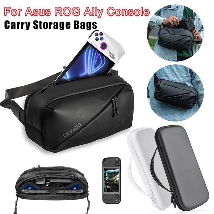 Jual Devaso Tas Gaming Cross Bag Pu Team Deck Rog Ally Switch Legion Go ...