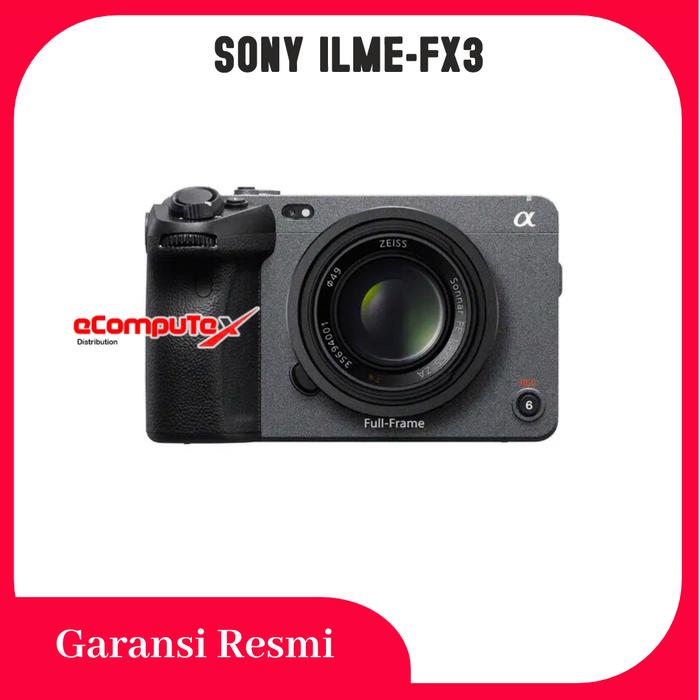 Jual Digital Cinema Camera SONY ILME-FX3 UHD 4K Full Frame Cinema ...