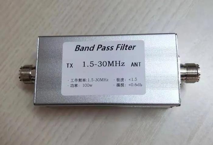 Jual HF Bandpass Filter 1.5-30mhz BPF Bandpass Filter Improves ...