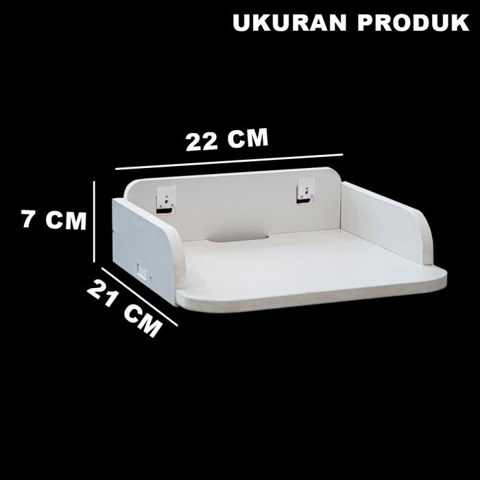 Promo Rak Ambalan Gantung Dinding Set Top Box Wifi/Decoder Minimalis ...