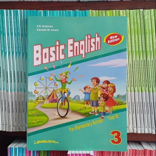 Jual Buku Basic English Kelas 3 sd Yudhistira New Edition ORIGINAL ...