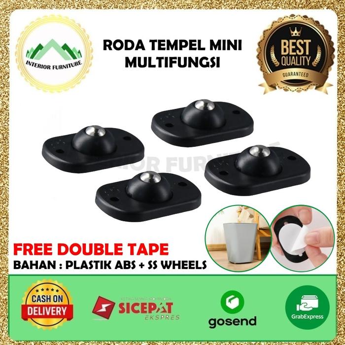 Jual RODA TEMPEL 360 STAINLESS RODA TROLI MINI SERAGUNA - Jakarta Barat ...
