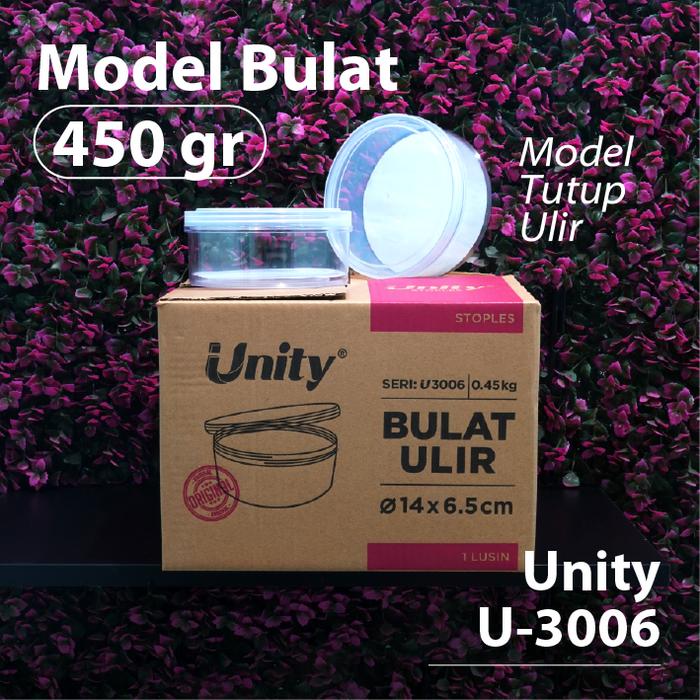Jual Toples Unity U 3006 - Model Bulat Tutup Ulir - Volume 450 gram 0. ...