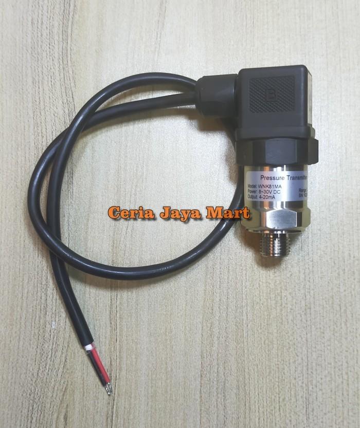 Jual Industrial Pressure Transmitter Transducer 600 Bar 4-20mA DC 12V ...