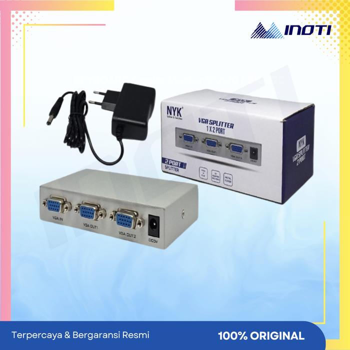 Jual MT-Viki 2 Port VGA Splitter Spliter Split Kabel Ports - MTK-MT ...