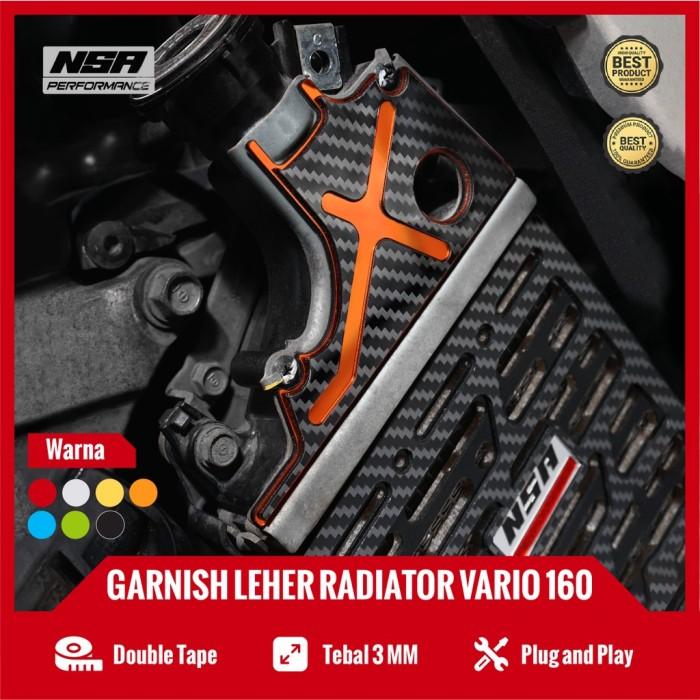 Jual BERKUALITAS COVER LEHER RADIATOR VARIO 125 150 160 PCX 150 160 ADV ...