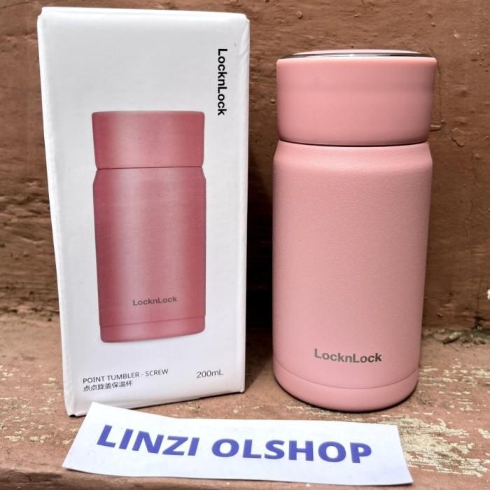 Jual Termos Air Panas Termos Lock n Lock Point Screw Hot Cool 200mL ...