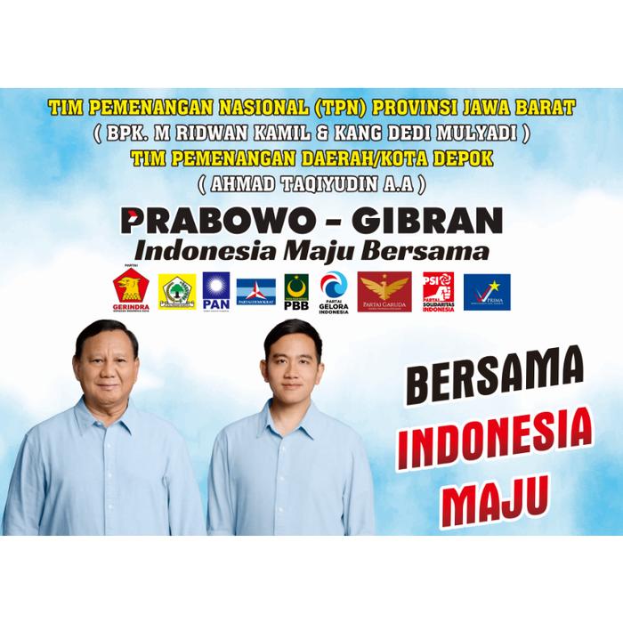 Jual Baliho Caleg Ukuran 2 m x 3 m Baligo Capres 2024 ukuran besar ...