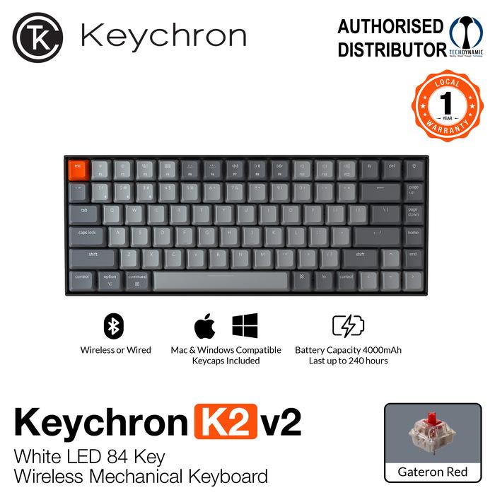 Jual Best Keychron K2 / K2 Pro RGB -swappable Wireless Mechanical ...