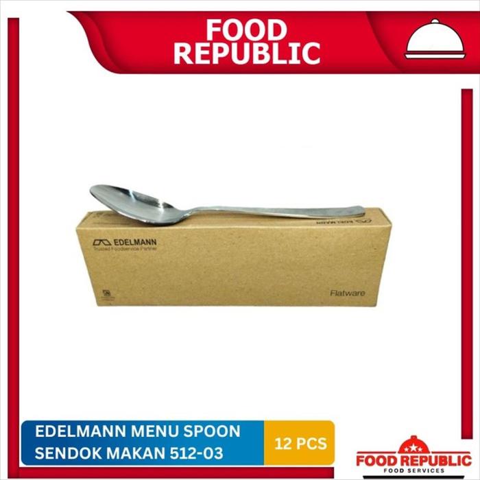 Jual Edelmann Essen 512-03 stainless steel Menu Spoon Sendok Makan 12 ...