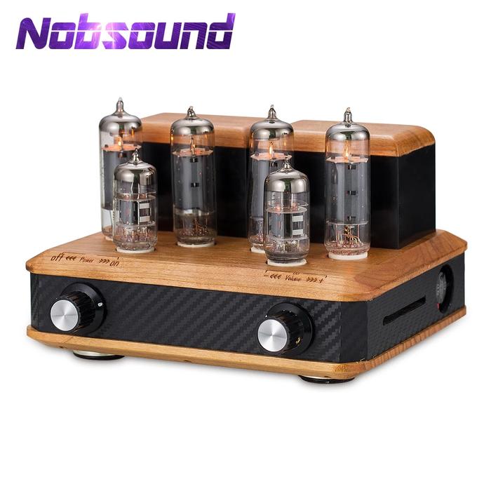 Jual Nobsound Mini 6P15/El84 Vacuum Tube Amplifier Wooden Push-Pull ...