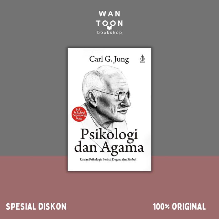 Jual Buku Psikologi dan Agama - Carl Gustav Jung - Kab. Sleman - Wantoon Bookshop | Tokopedia