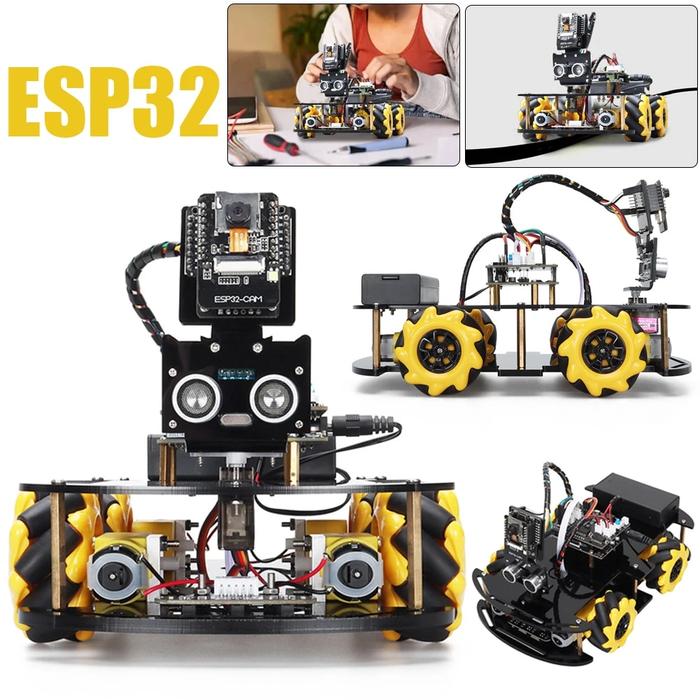 Jual Esp32 Cam Robot Starter Kit For Arduino Programming With Esp32 Camera - Jakarta Timur ...
