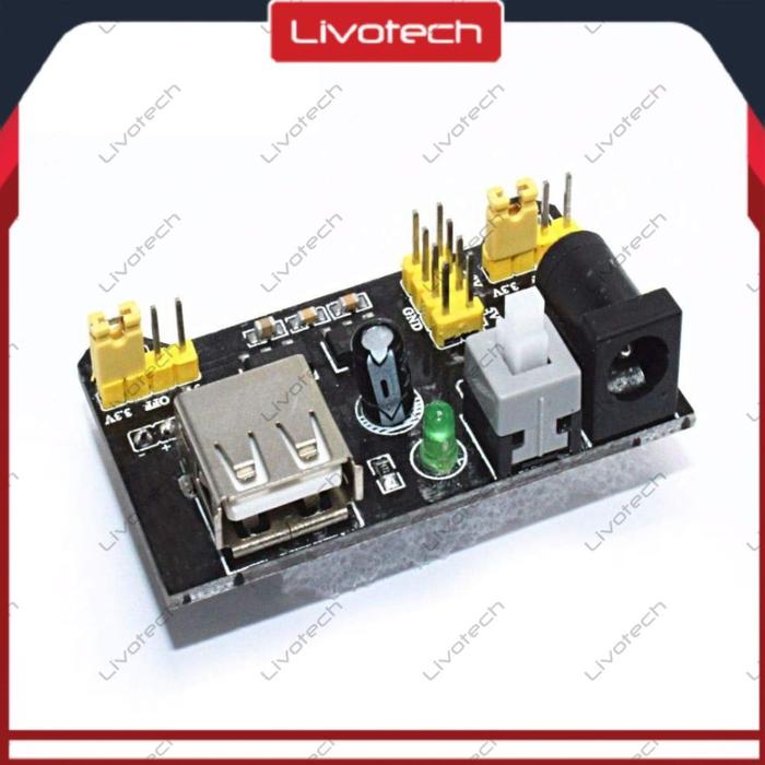 Jual Power Supply MB102 Breadboard 3.3V 5V Module Sumber Tegangan DC ...