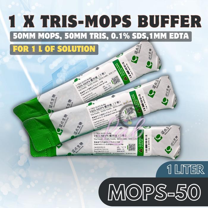 Jual 1 X Tris Mops Buffer For 1 Liter Of Solution Kab Bogor