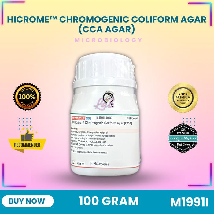 Jual HiCrome Chromogenic Coliform (CCA Agar) - Media Mikrobiologi, 100 ...