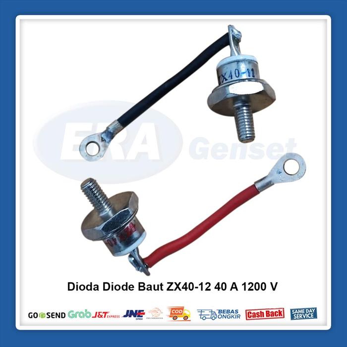 Jual Dioda Diode Baut ZX40-12 40 A 1200 V Merah dan Hitam - Kota ...