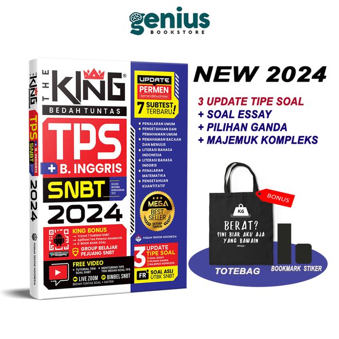 Jual Buku Lolos UTBK kunci jawaban UTBK SBMPT H2J7 2024 TPS SNBT ...