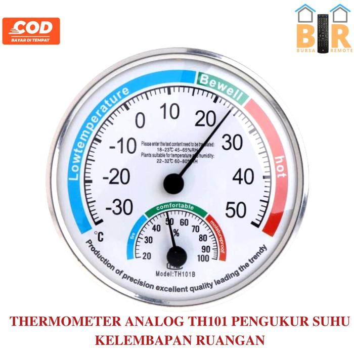Jual Dl Thermometer Higrometer Analog Alat Pengukur Temperatur Suhu Dan ...