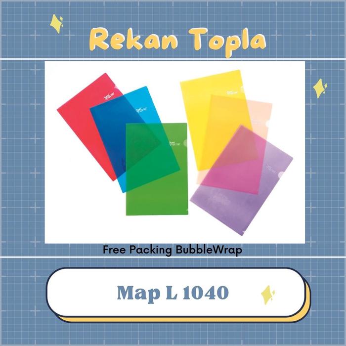 Jual Ready Map Folder L /Map L F4 / Map L Folio / Map Selip Model L ...